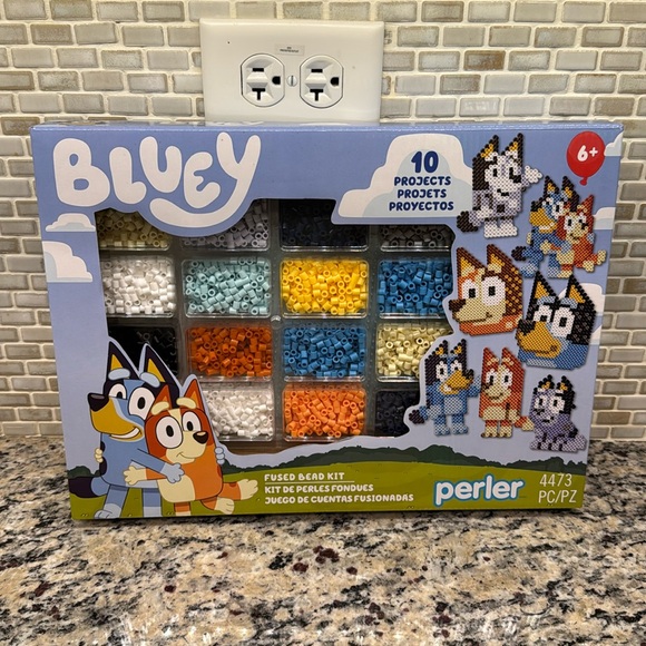 Perler | Toys | Bluey Fused Bead Kit Perler Projects 4473 Pieces | Poshmark